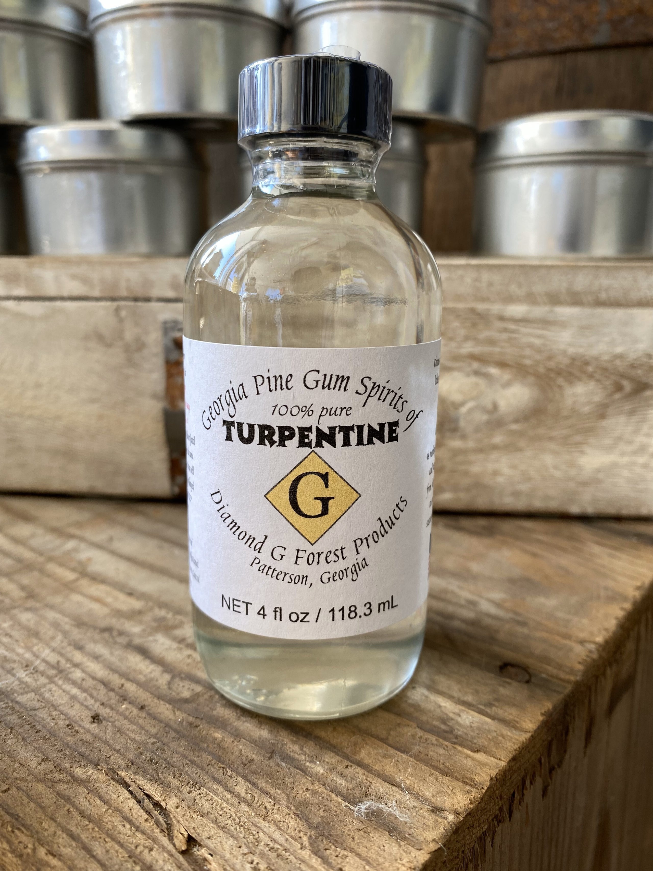 100% Pure Turpentine | Sanders Honey Company